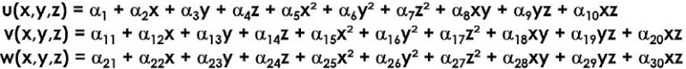 Failure potential: FEA (Finite Element Analysis) - 9 criteria